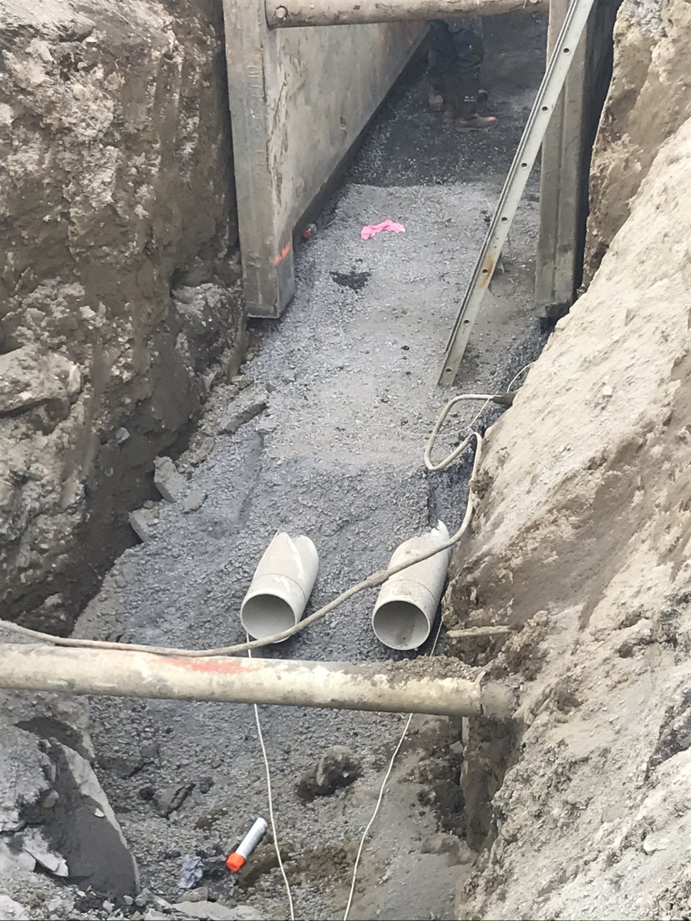 Brookdale North Sanitary Servicing | Projects | EVB Engineering